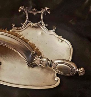 raccogli briciole. Deposizione galvanica argento