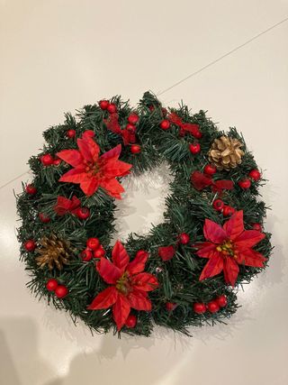 Ghirlanda natalizia artigianale 