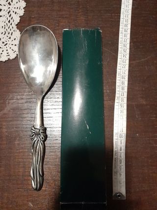 cucchiaio grande silver plated 