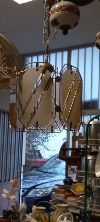 lampadario di vetro vome nuovo euro 15