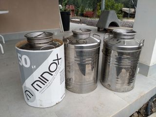 contenitori per olio