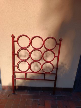 Testata letto singolo vintage 