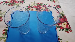 coppia di bicchieri Tupperware 