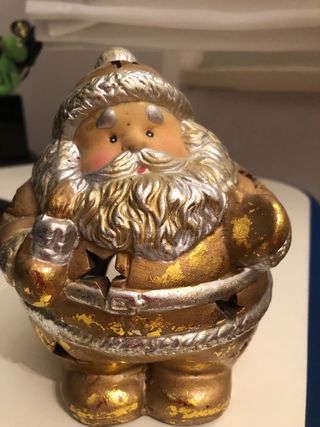 Babbo Natale porta candele 