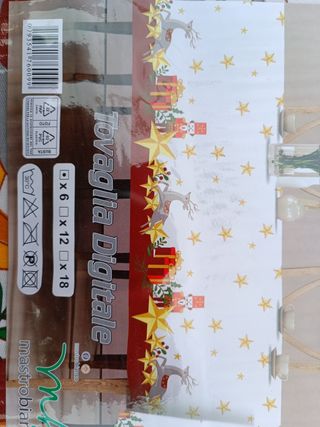 tovaglia cotone natalizia 