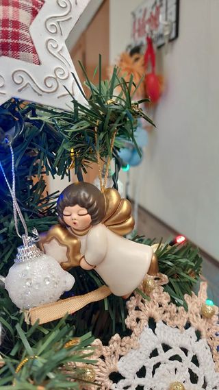 THUN SCAMBIO Addobbo di Natale Angioletto