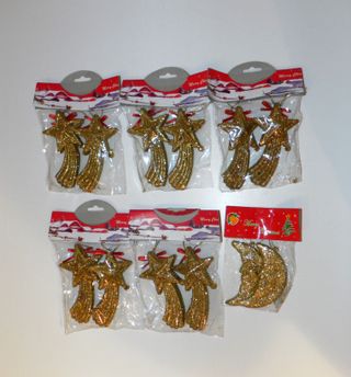 Stelle comete e lune natalizie