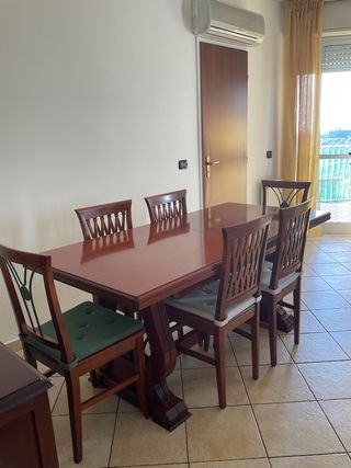 Tavolo fratino + 6 sedie