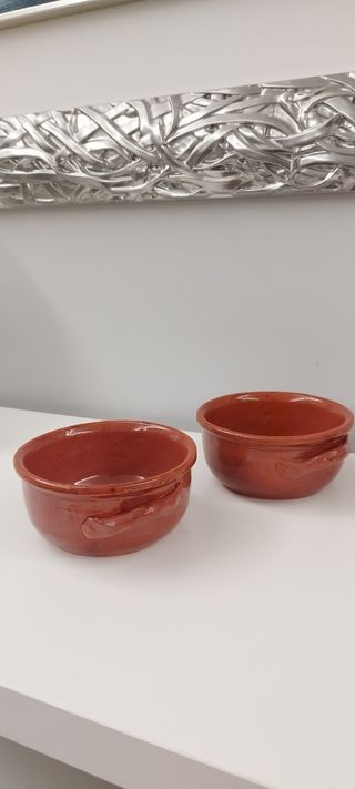 Ciotole in terracotta vintage