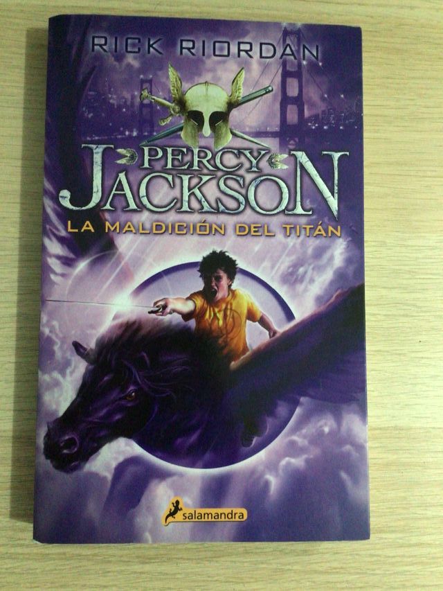 Percy Jackson 3 La Maldición Del Titán De Segunda Mano Por 8 Eur En