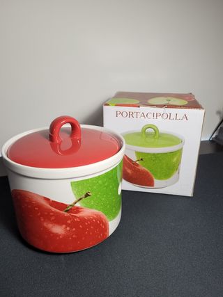 Portacipolla in ceramica