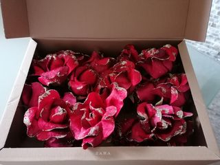 Addobbi natalizi rose