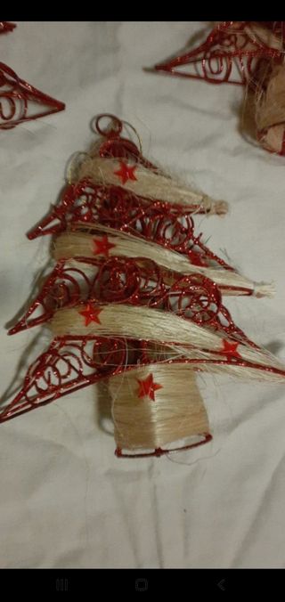 tre alberelli fatti a mano 