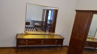 Comò in Radica con specchiera Anni 60 DAGHIA