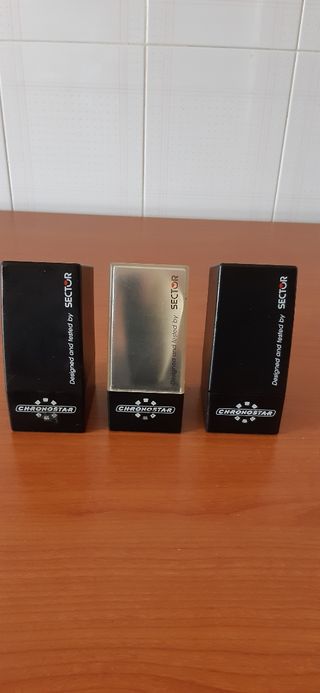 Set 3 pezzi scatole per orologi 