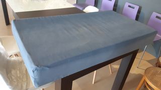 Cuscini sfoderabili per divano bancale pallet