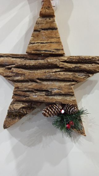 Fuori porta in legno natalizio 