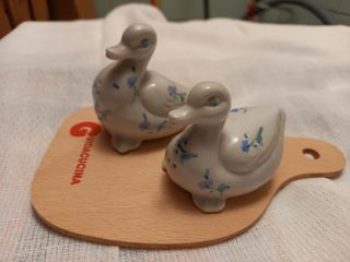 Coppia anatre sale - pepe su mini tagliere