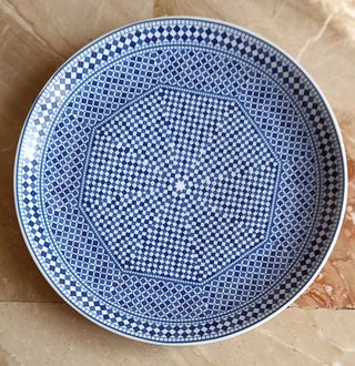 Piatto cm 25 Cocema Fes Maroc