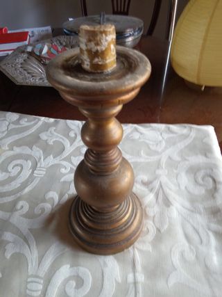 Base per Lume in Legno