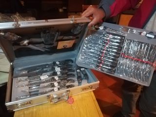 Set di posate e coltelli 36 pezzi 