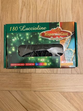 Luci colorate Natale