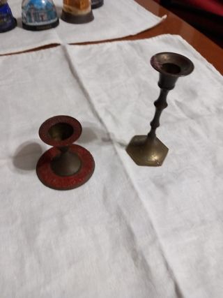 bugie porta candele vintage 