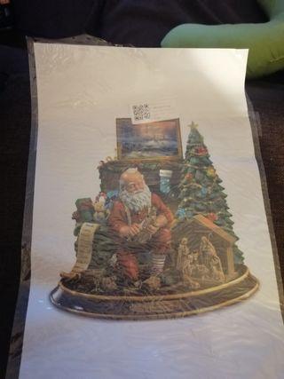 Adesivo Babbo Natale 