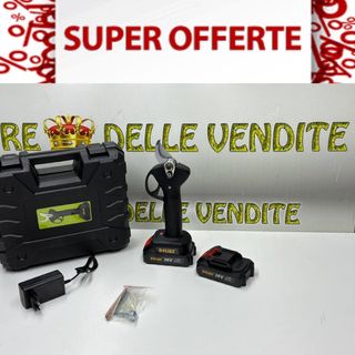 Forbice elettrica da giardino e frutteti 