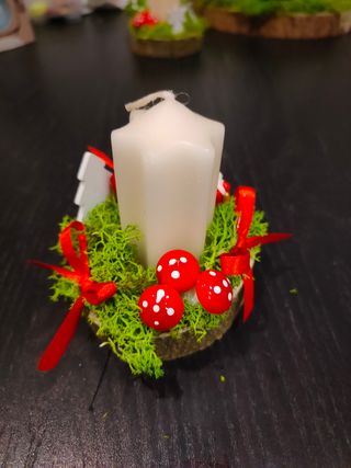 piccolo centro tavola natalizio 