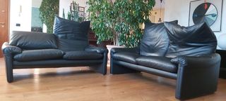 divani in pelle artigianali