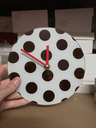 orologio da parete o da appoggio con supporto