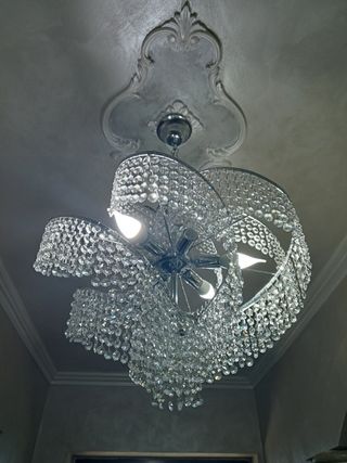 lampadario in cristallo