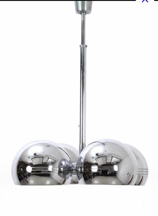 lampadario lamp Mid-Century VINTAGE SPACE AGE 70'S