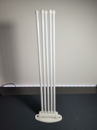 Portasciugamani a 5 bracci da bagno a muro