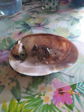 presepio su madreperla 