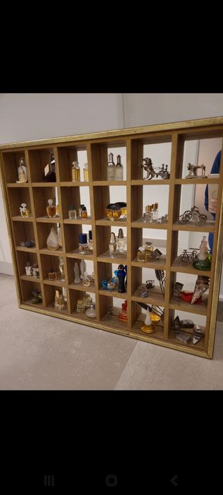 Bacheca artigianale profumini e argento 