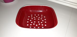 Cestino allegra rosso tupperware