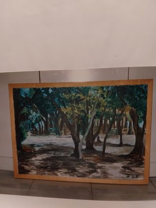 Quadro raffigurante sottobosco