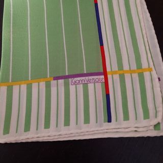 POCHETTE DA TASCHINO GIANNI VERSACE BIANCA E VERDE