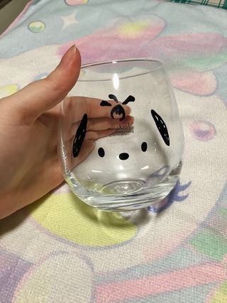 Bicchiere anime pochacco japan sanrio kawaii 