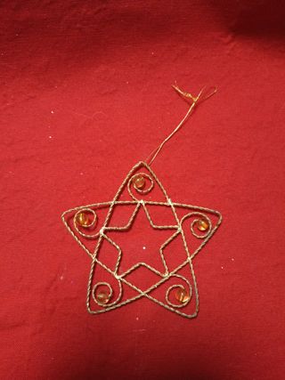 pendaglio a forma di stella