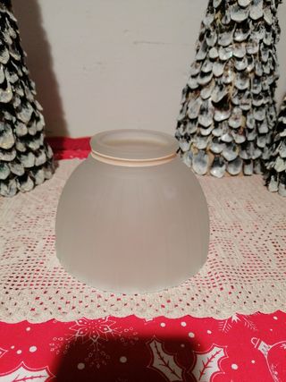 paralume vetro ricambio lampadario