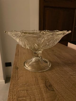 Portafrutta in vetro Vintage 