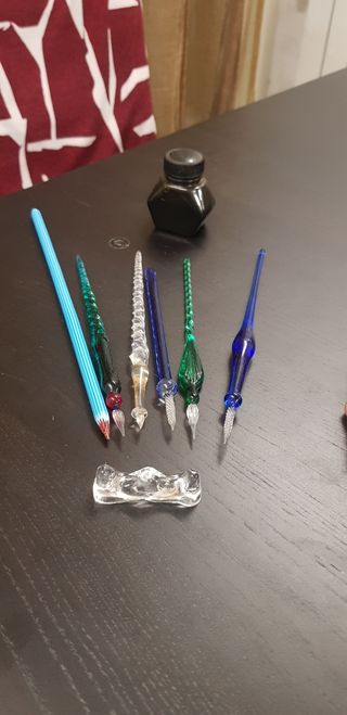 penne in vetro di Murano