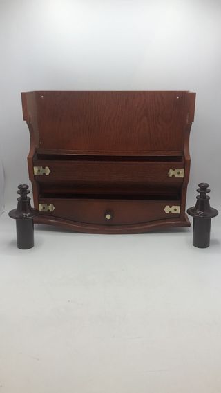 ANTQ3542 Portarotoli vintage da parete