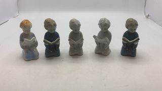 ANTQ3543 5 figure decorative religiose