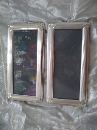 Vendo Cornice in Argento con piedistallo 