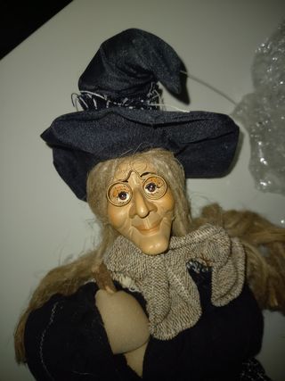 strega/ befana da appendere