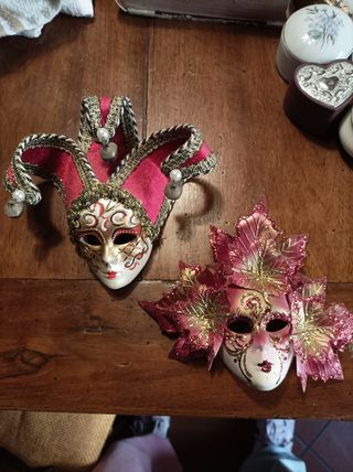 2 piccole maschere Venezia 